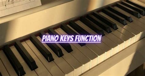 Piano Keys Function All For Turntables