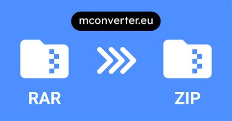 RAR To ZIP Converter Online Free MConverter