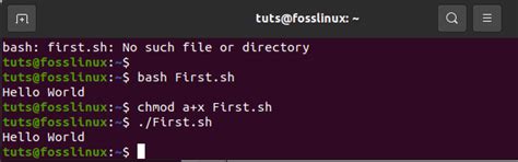 35 Bash Script Examples | FOSS Linux