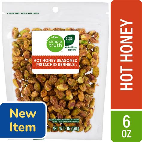 Simple Truth® Hot Honey Seasoned Pistachio Kernels 6 Oz Fred Meyer