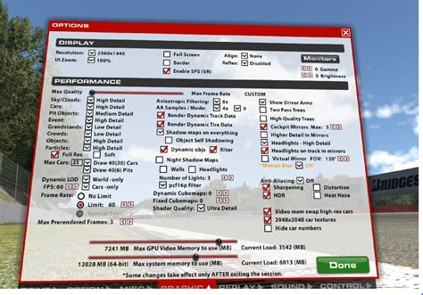 Graphic Settings For Quest 2 With 3070 Ti And I5 12600k R Iracing