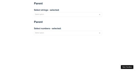 Vue 3 Multi Select Demo Codesandbox