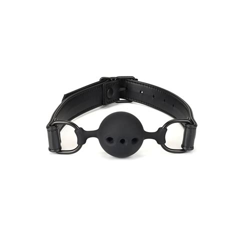 Shop Liebe Seele Vegan Fetish Breathable Silicone Ball Gag 17 Inch