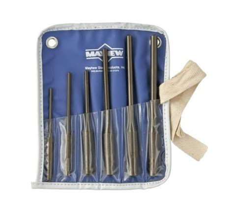 Mayhew Cold Chisel Set Standard Sizes 6 Piece Set — Mo Kit