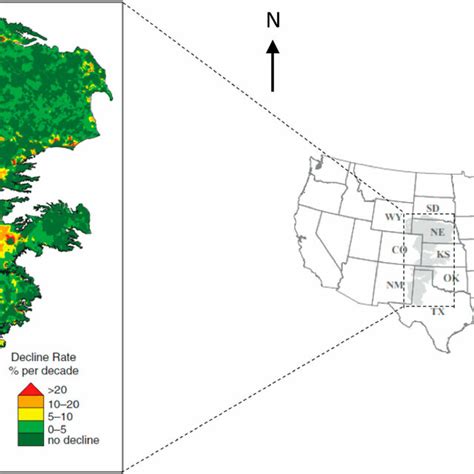 Cropland Cover During 2020 In The Ogallala Aquifer Region Cropland