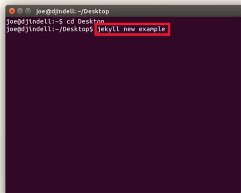 how to install jekyll and launch a new site inmotion hosting
