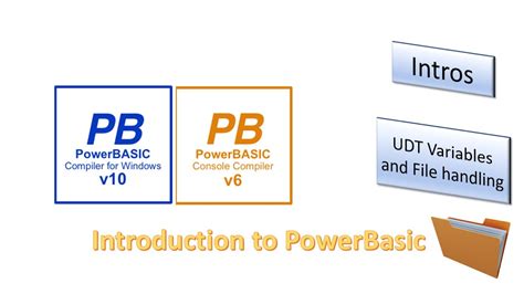 Introduction To Programming With Powerbasic Compilers Userdefined
