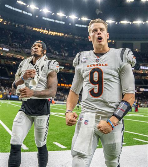 Joe Burrow Bengals Snow Wallpaper