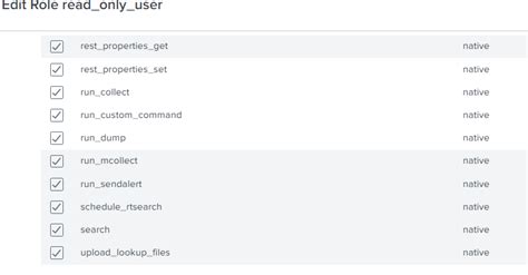 Reporting Read Onlyaccess Splunk Community