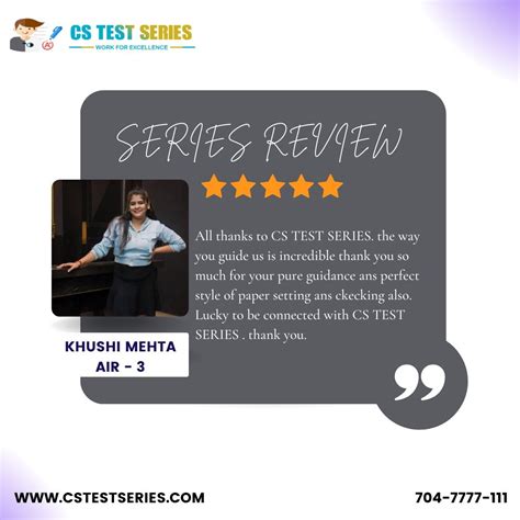 Cs Test Series Icsi Dec 2025 Exams Work For Excellence