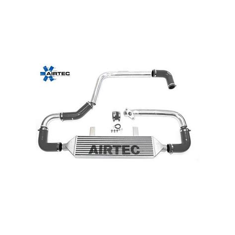 Airtec Stage 1 Front Mount Intercooler Upgrade Pro Series Black Race Red White Airtec Logo Mk1
