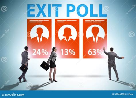 Exit Poll Concept For Elections Stock Image Image Of Business Chart 309468325