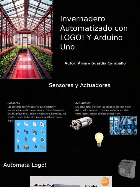 Invernadero Automatizado Con Arduino Y Logo Pdf Arduino Solenoide