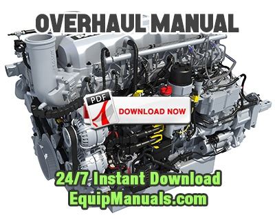 2013 2016 Paccar Mx13 Epa13 Engine Overhaul Shop Manual Pdf Equipmanual