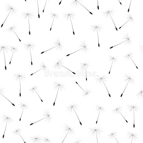 Abstract Dandelion Background Vector Illustration Stock Vector