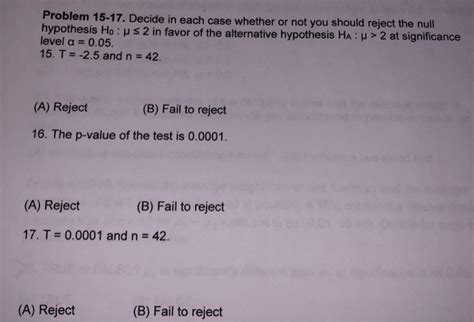 solved problem 15 17 decide in each case whether or not you