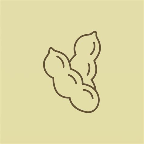 Premium Vector Nut Logo Design Concept Template Food Logo Design Nut