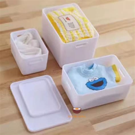 Miniature Real Storage Box Set Miniature Dollhouse Shop Real Mini World