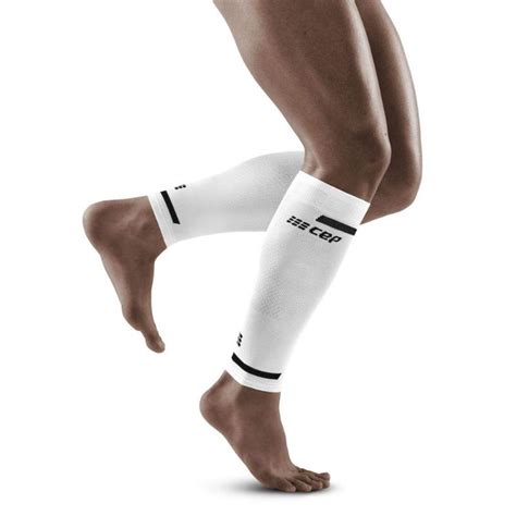 Cep White Compression Running Calf Sleeves Health And Care