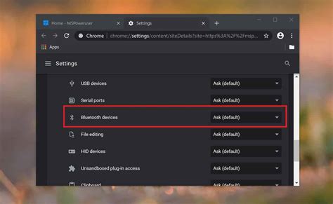 Chrome Adds UI For Controlling Web Bluetooth Connections
