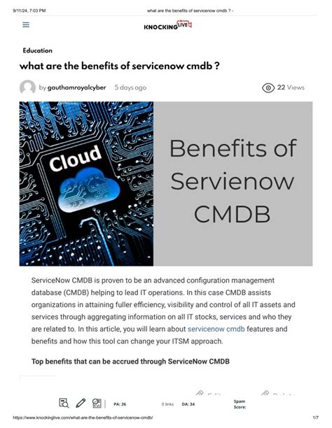 Ppt What Are The Benefits Of Servicenow Cmdb Powerpoint Presentation Id13558242