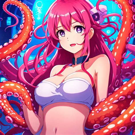 Anime Girl Captured By Tentacles By Mastercheif117seara On Deviantart