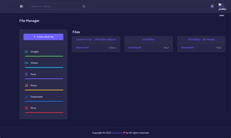 GitHub Codewithshagbaor DropZone File Sharing Made Easy