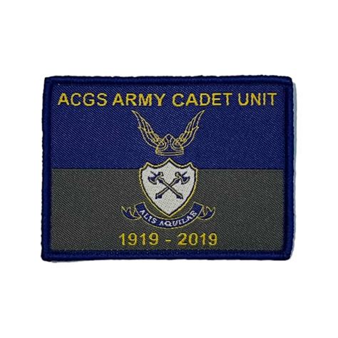 Acgs Army Cadet Unit Patch P693 Allied Militaria