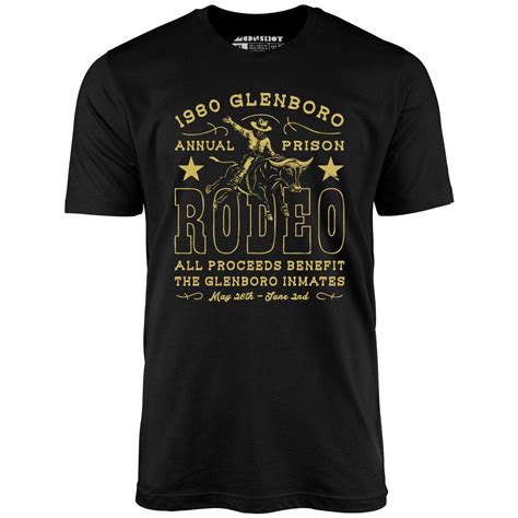 1980 Glenboro Annual Prison Rodeo Unisex T Shirt M00nshot