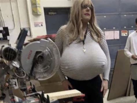 Kayla Lemieux Canadian Teacher With Size Z Prosthetic Breasts On Paid