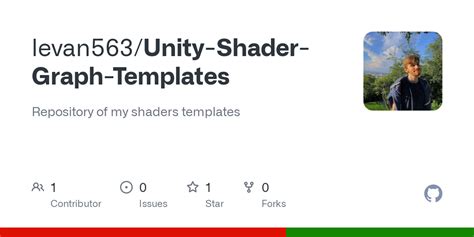 GitHub Levan Unity Shader Graph Templates Repository Of My Shaders Templates