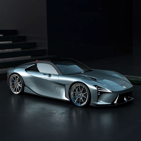 All New Lexus Lfa And Toyota Gr Gt Already Feel Timeless Riding On Cgi