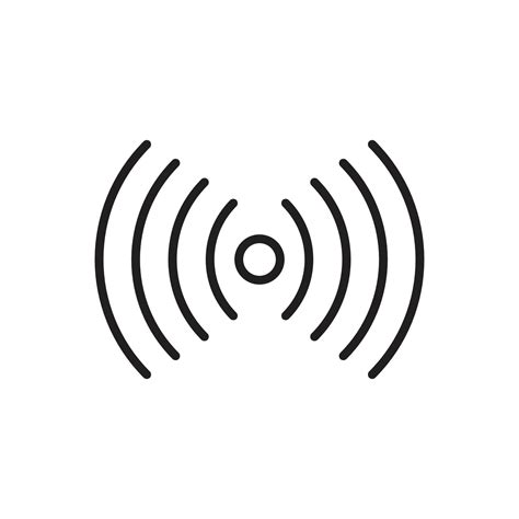 Editable Icon Of Wireless Connection Vector Illustration Isolated On
