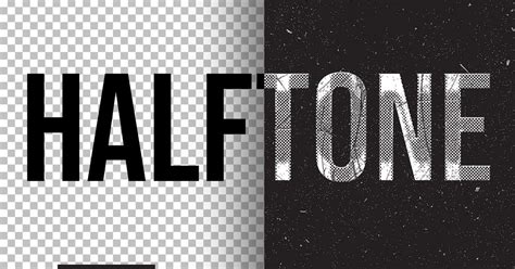 Halftone Text Effect Layer Styles Including Text Style And 3d Fonts