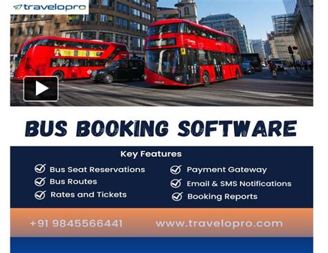ppt bus booking software powerpoint presentation free to download