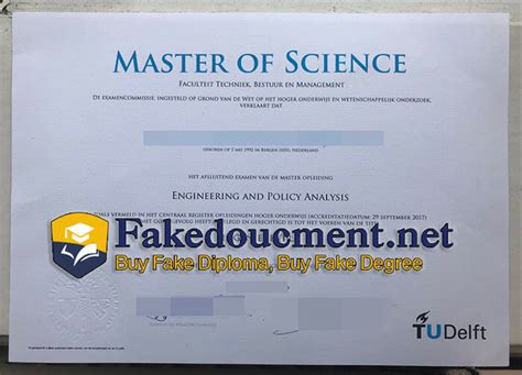 Obtain A Realistic Tu Delft University Certificate Online