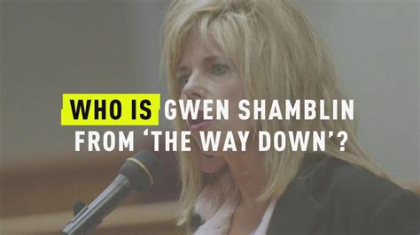 Watch Who Is Gwen Shamblin From The Way Down Oxygen Videos