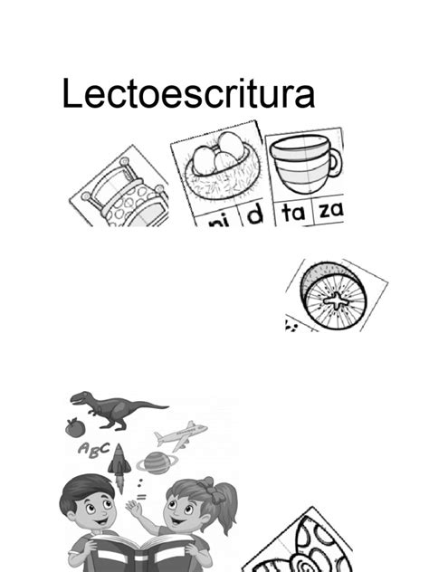 Cuadernillo De Actividades De Lectoescritura Pdf