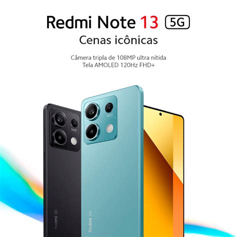 Smartphone Xiaomi Redmi Note G Casas Bahia