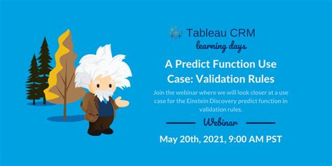 Tableau Crm Formerly Einstein Analytics On Twitter Join Our Learning Days To Get All The