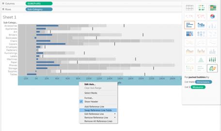 How To Create Bullet Chart In Tableau Intellipaat Blog