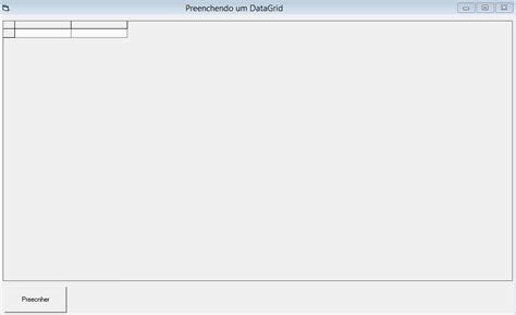 como preencher data grid do vb6 com dados do access planilhasvba