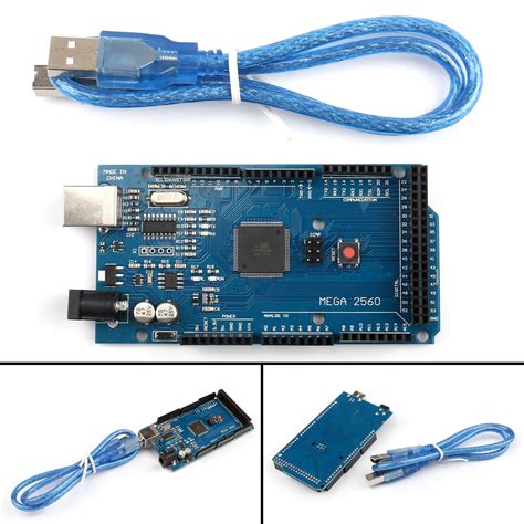 Placa Mega2560 R3 ATMEGA2560 16AU CH340G Cable USB Gratis Para Arduino