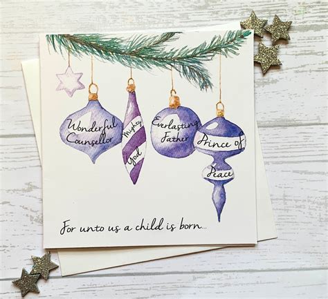 Homemade Christian Christmas Cards