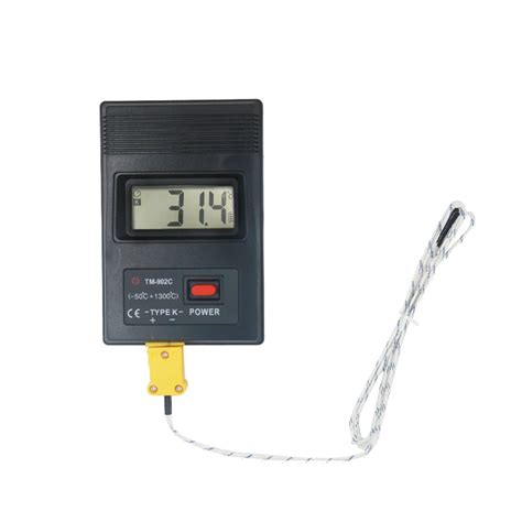 K Type TM C Digital Thermometer Tester Temperature Meter Thermocouple Needle Probe C To C