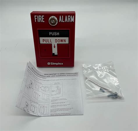 Simplex Double Action Push Pull Down Station No Key Amazon Com