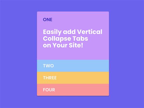 Tabs Vertical Collapse Wix App Market