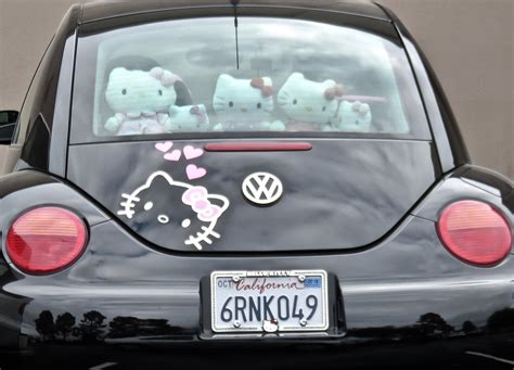 Pink Vw Beetle Hello Kitty