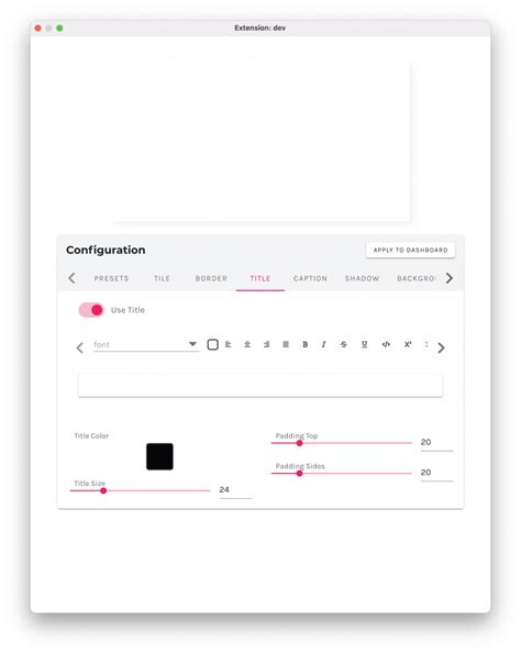 EasyDesigns Extension Infotopics Apps For Tableau